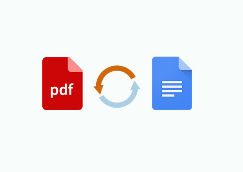 Convert PDF To Google Docs Wondershare PDFelement