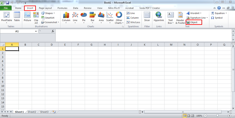 3 Ways To Insert PDF Into Excel