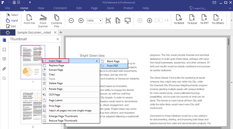 How To Merge PDF With The Best PDF Merger Wondershare PDFelement