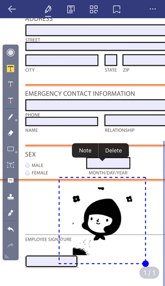 How to Sign PDF with a Picture on iPhone or iPad