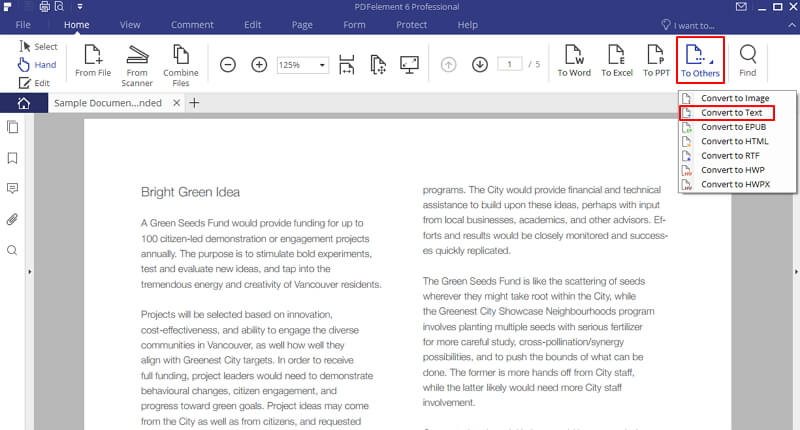 3 Easy Steps To Convert Picture To Text Wondershare PDFelement