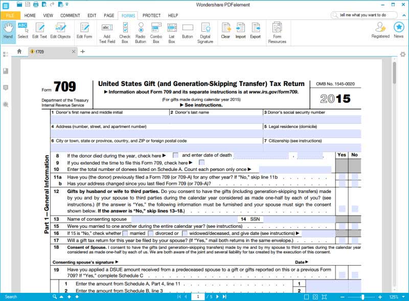 Instructions For How To Fill In Irs Form 709 Free Nude Photos