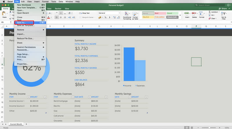 How To Convert Excel To PDF On Mac Catalina Included 