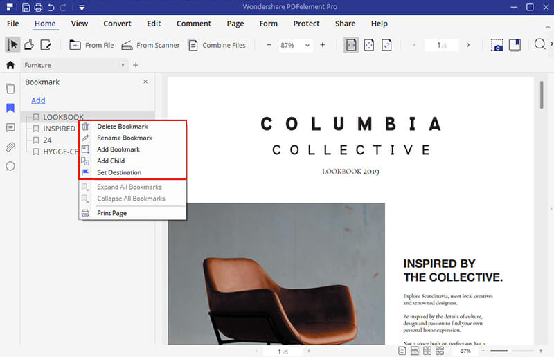 How To Add Bookmark To PDF Files In Windows