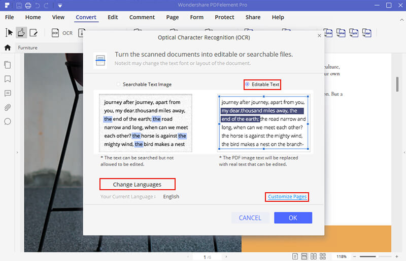 Convert Image Scanned Pdf To Word Excel Conversion Software The Meta 