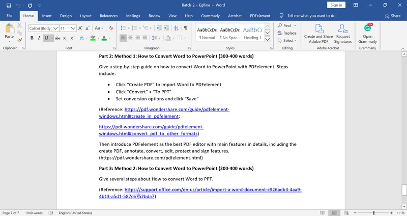 How To Convert Word To PPT With Three Simple Methods