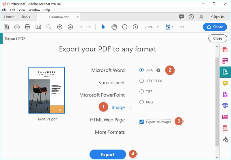 How To Extract Images From PDF With Acrobat DC